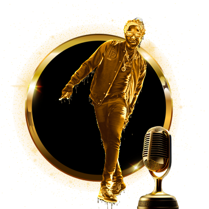 Male Singer Circle Box - Caribbean Music Awards